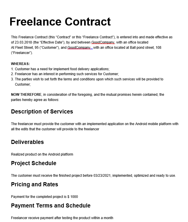 Compare Legal Documents Documentation